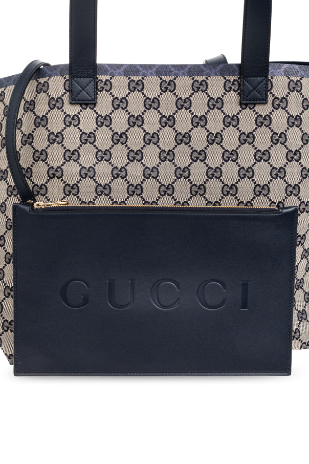Granatowy Torba ‘Original GG Medium’ typu ‘shopper’ Gucci - Vitkac Polska